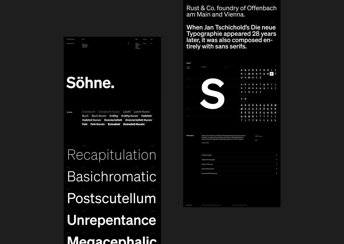 Klim Type Foundry | Best Awards
